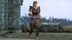 [Skyrim SE / LE]： Leviathan Animations - Female Idle Walk And Run - もっ ...